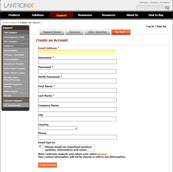 ts.lantronix.com - /faqs/1174/